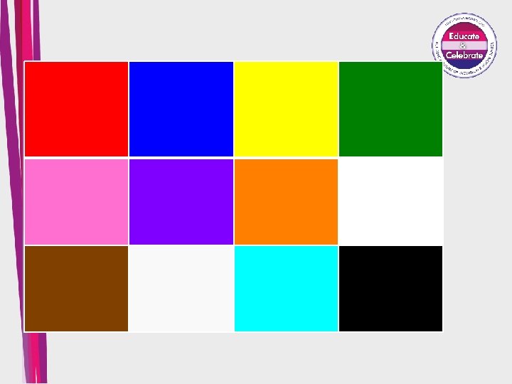 Best Colours Computing Key Stage 1 Learning Objective