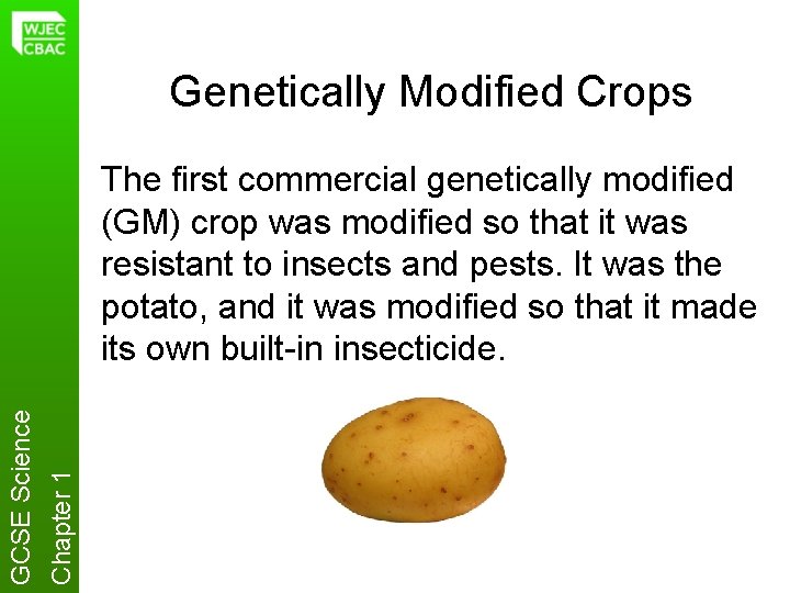 Gene Technology Chapter 1 GCSE Science Biology 1