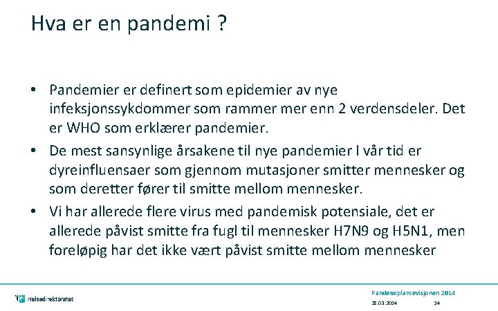 Hva skal jeg snakke om Hva er en