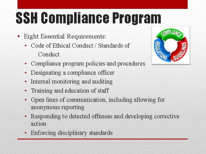 What Every Employee Should Know About Compliance SSH