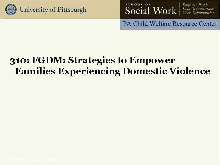 310 FGDM Strategies to Empower Families Experiencing Domestic