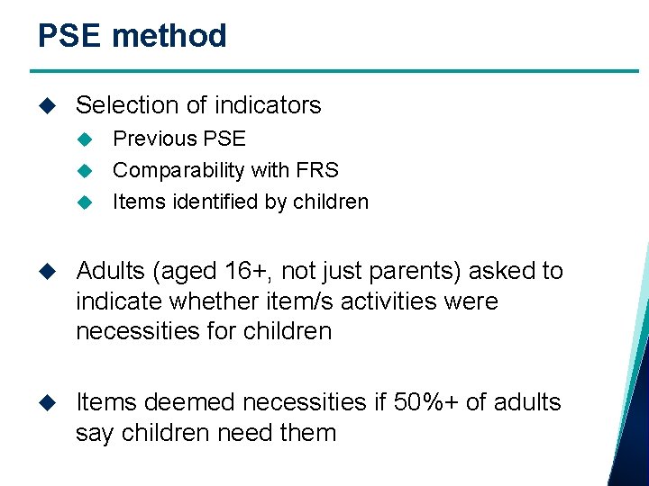 What do children need Jonathan Bradshaw and Gill