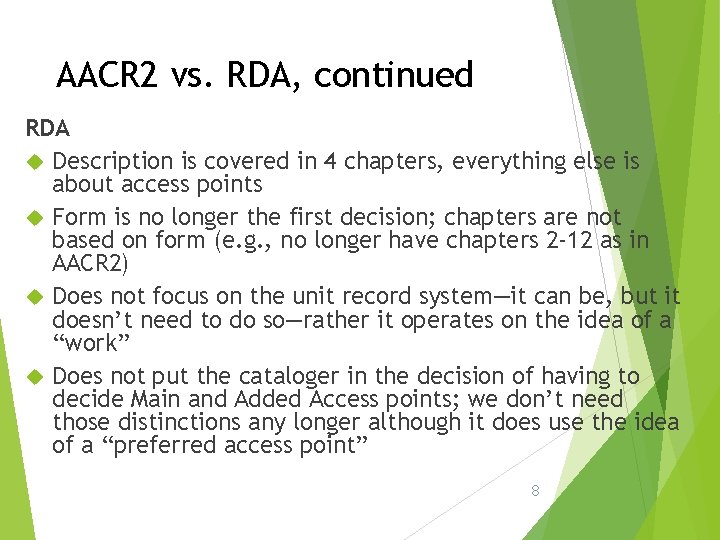 RDA Resource Description and Access for School Libraries