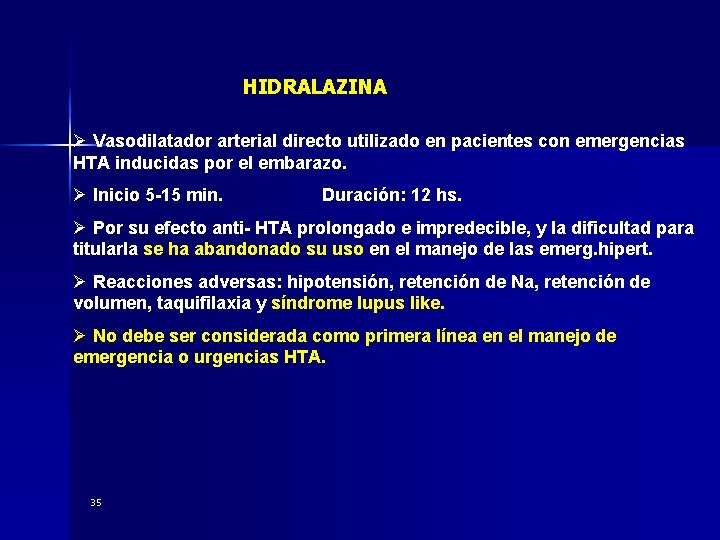 Urgencia y emergencia hipertensiva Prof Dr Juan Ricardo