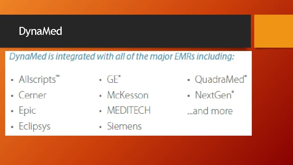 Dyna Med Presentation by Kasie Patrick EBSCO Information