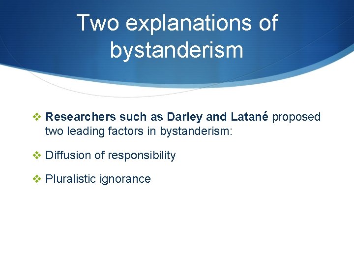 Understanding Bystanderism S What is bystanderism S Understanding
