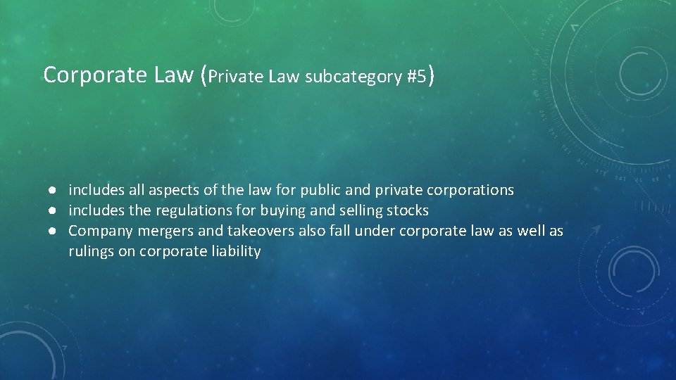 STRUCTURES OF LAW DATE OF LECTURE Tuesday December