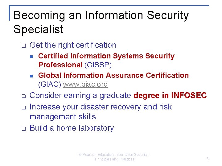 Information Security Principles and Practices by Mark Merkow
