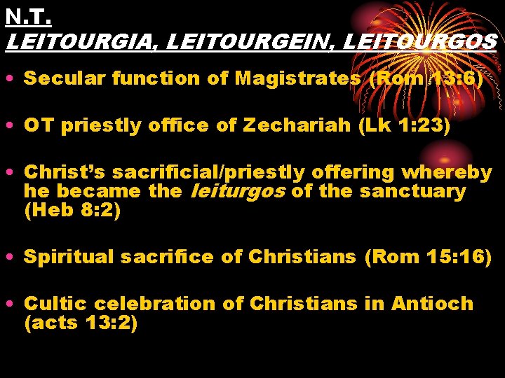 Handbook for Liturgical Studies Introduction to Liturgy by