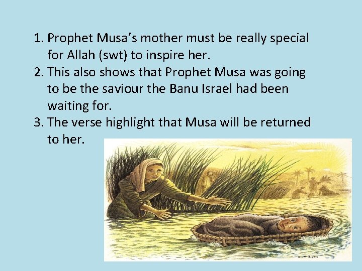 Lesson 4 Allah SWTs plan and the birth