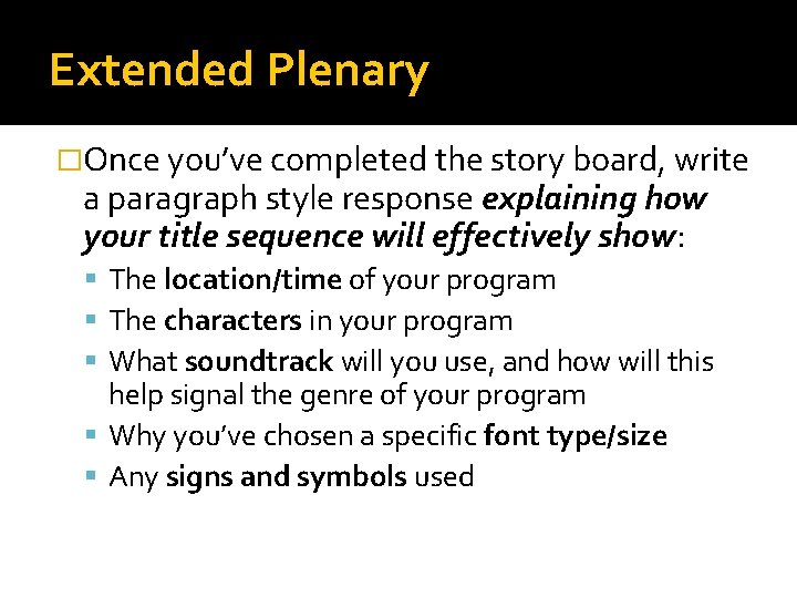 Lesson 4 Television Lesson Objective At the end