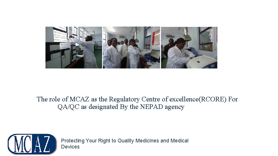 The role of MCAZ as the Regulatory Centre