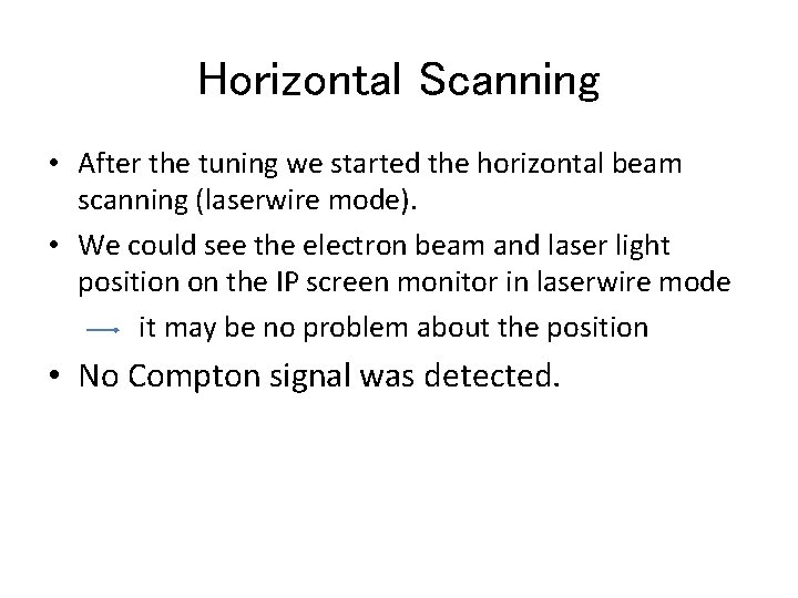 IPBSM study report Apr 24 2009 ATF Operation