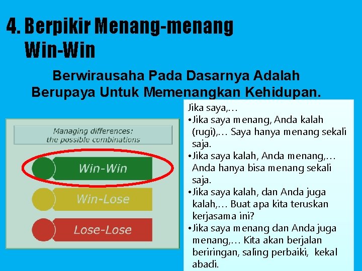 Berorientasi Pada Tindakan Pengambilan Resiko KEWIRAUSAHAAN POSO NUGROHO