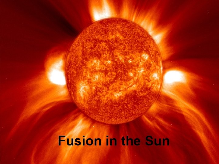 Fusion in the Sun What do we know