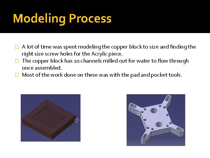 Realistic CPU Block Visualization Justin Hinrichs Item Modeling