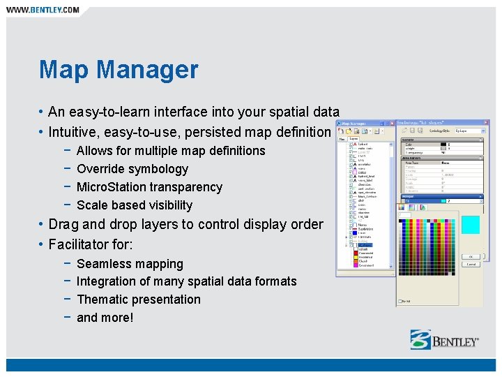Bentley Map Advanced GIS for the Worlds Infrastructure