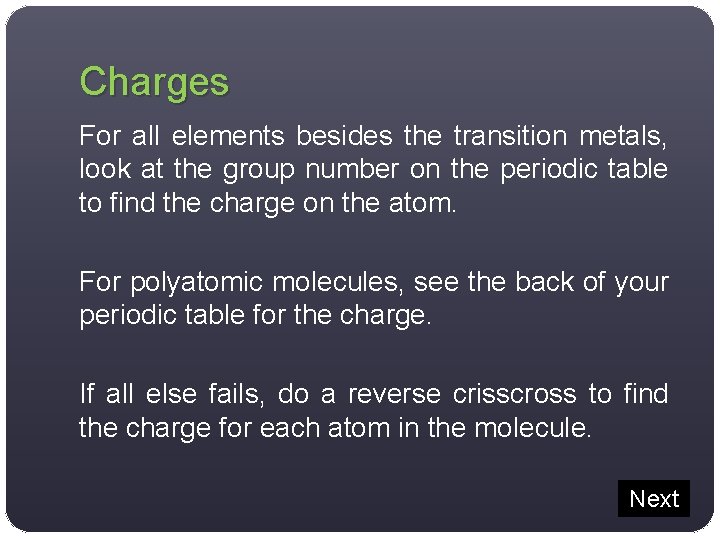 Chemical Reactions Ms Pritchard Next Teachers Page Objectives