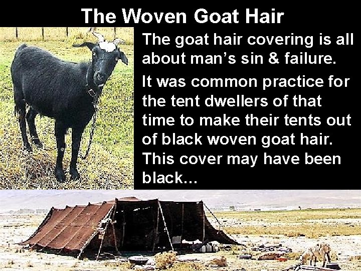 The Tabernacle in the Wilderness pt 8 Note