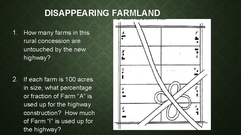 AGRICULTURE Geography of Canada AGRICULTURE 1 Canadas Agricultural