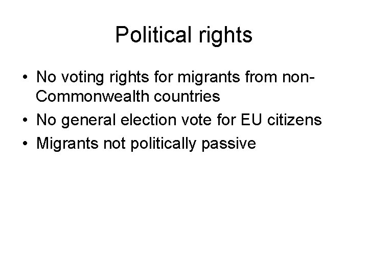 Migration in Contemporary Britain Davide Per and Elisabetta
