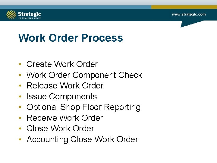 Advanced Repetitive vs Work Orders The Great Debate