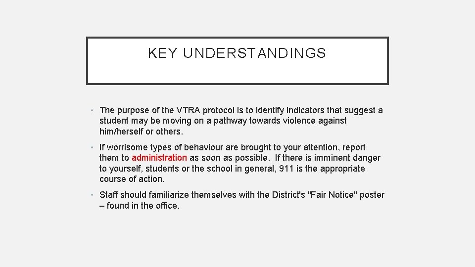 SAFE SCHOOLS PROTOCOLS APPLIES TO ALL MEMBERS OF
