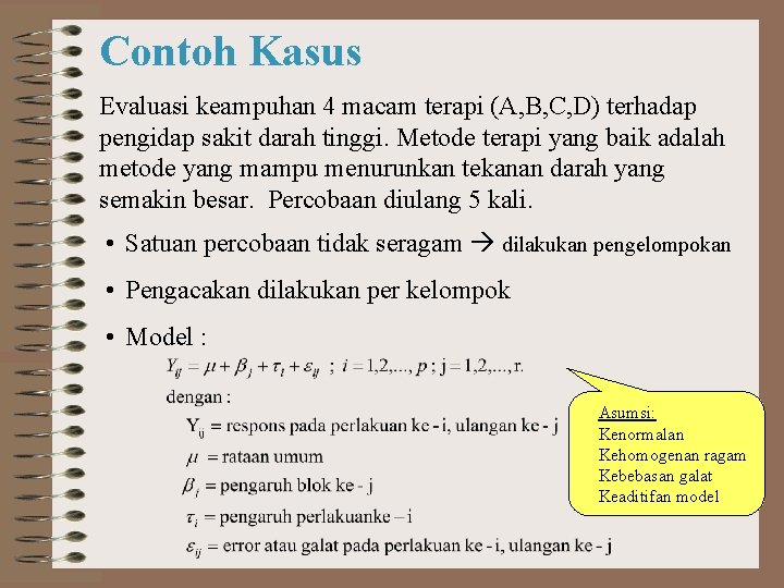 Rancangan Acak Kelompok teracak Lengkap RAKL RAKL Rancangan