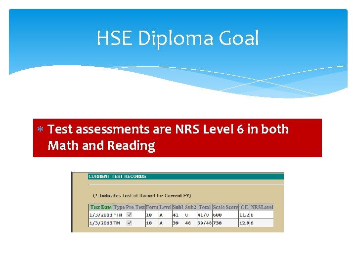 NRS Reporting What does it all mean Rosemary