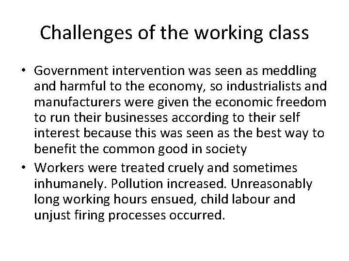 To what extent did classical liberalism meet the