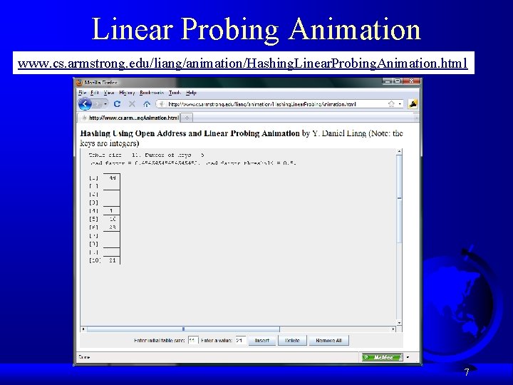 Chapter 28 Hashing 1 Objectives F To know