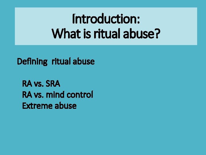 Ethics the Community Standard and the Credibility of