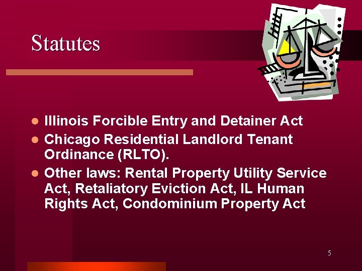 Reforming Use and Occupancy in Chicagos Eviction Courts