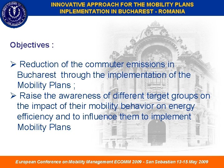 LEGAL INNOVATIVE AND INSTITUTIONAL FRAMEWORK THE IMPLEMENTATION APPROACH