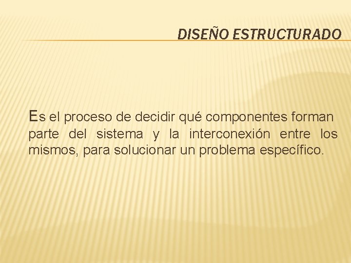 UNIDAD 2 ANLISIS ESTRUCTURADO DE SISTEMAS CONCEPTOS BSICOS