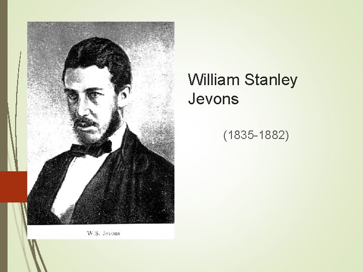 William Stanley Jevons 1835 1882 Vida de Jevons