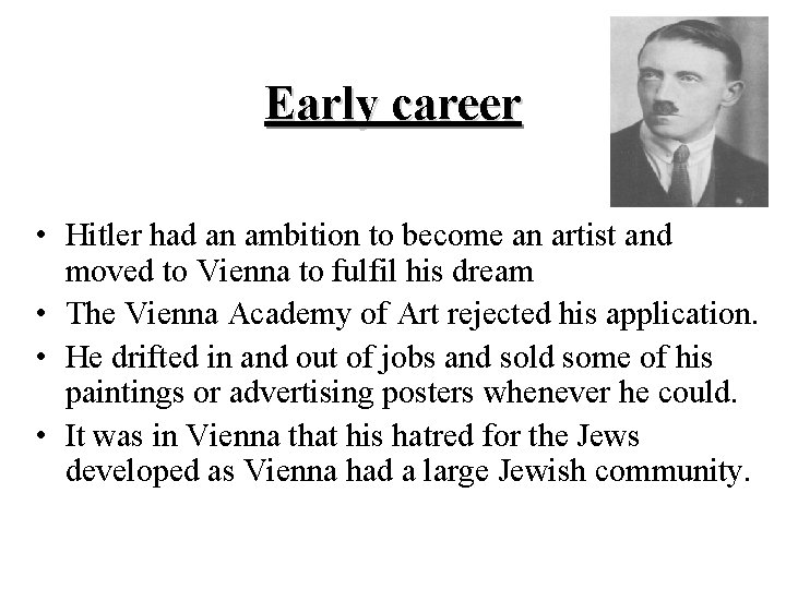 How did Hitler rise to Power Lesson Objectives