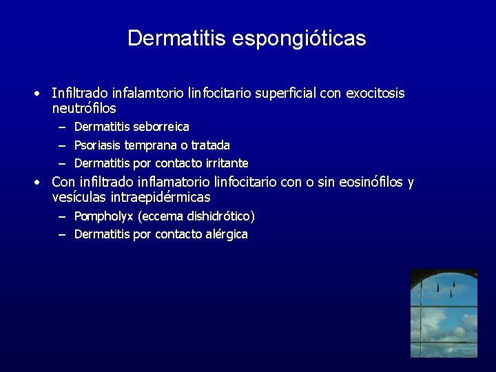 Dermatopatologa Patrones histolgicos Marcela Saeb Lima MSL Dermatopato