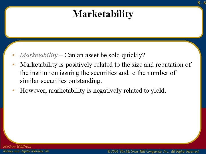 Chapter 8 The Risk Structure of Interest Rates