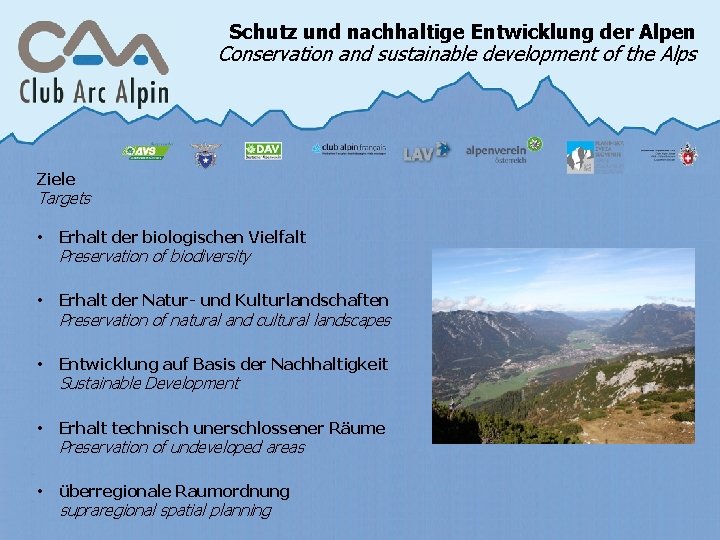 Round Table Ensuring sustainability in the alpine region
