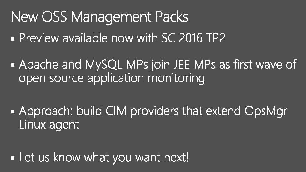 Managing Linux with System Center and Power Shell