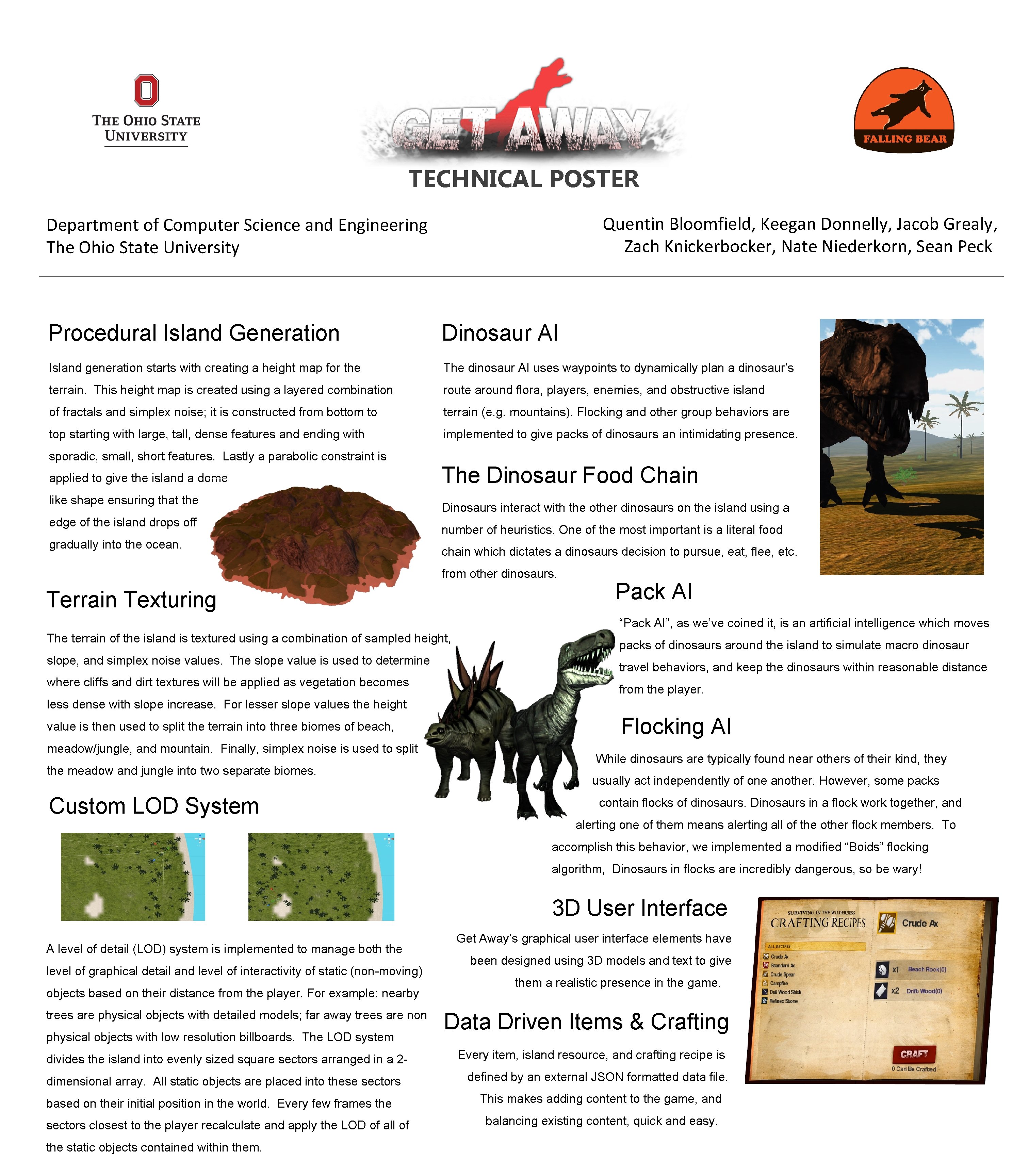 TECHNICAL POSTER Quentin Bloomfield Keegan Donnelly Jacob Grealy