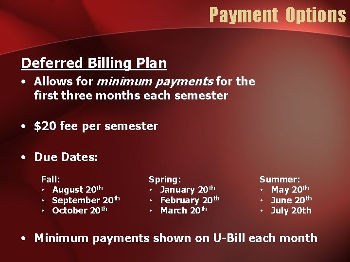 Iowa State University Accounts Receivable Office Overview What