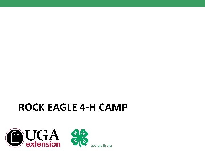 ROCK EAGLE 4 H CAMP Rockin the Rock