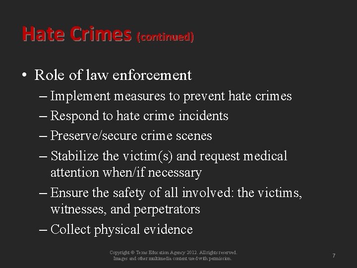 Common Problems in Law Enforcement Principles of LPSCS