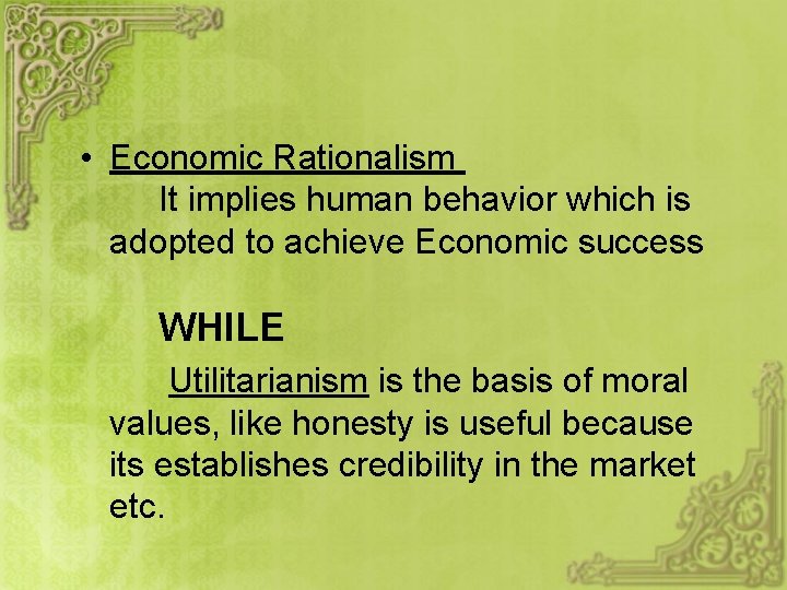 Chapter 3 Consumption Production Chapters Outlines Consumption Meaning