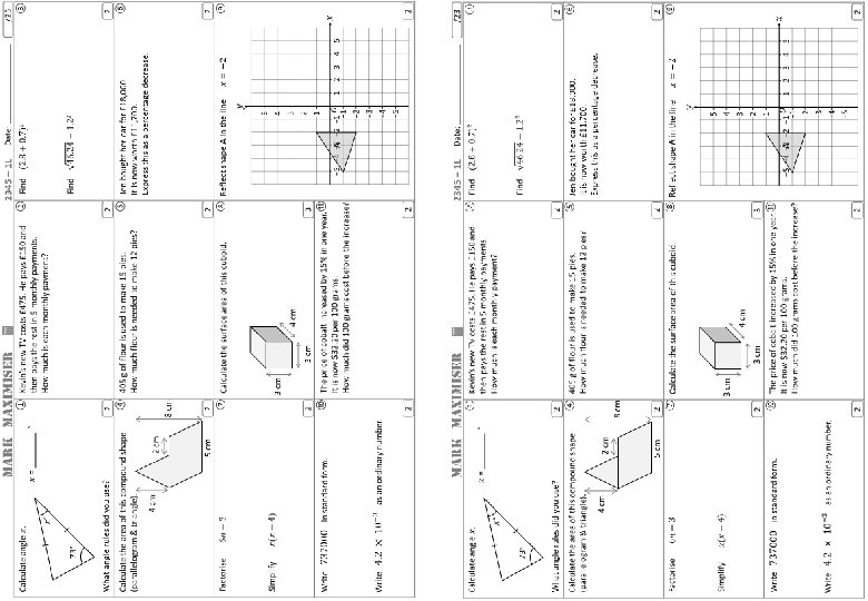 MARK MAXIMISER 2345 1 L Date 23 Kevins