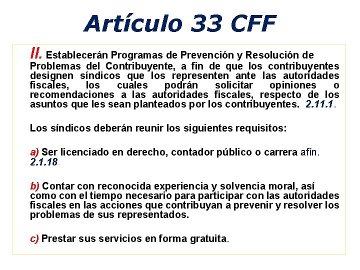 TTULO TERCER De las Facultades de las Autoridades