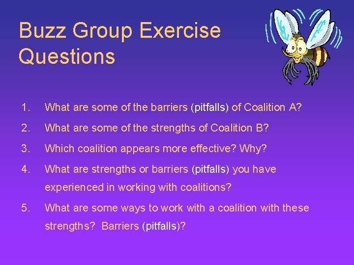 Coalitions Collaborations Intermediate Injury Prevention Course August 23