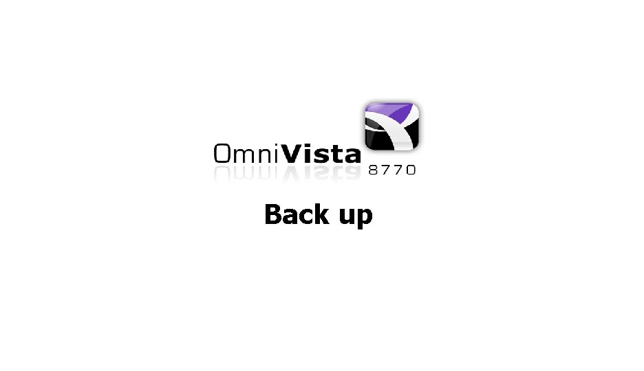 OMNIVISTA 8770 2 52 6 RELEASES PRESENTATION S